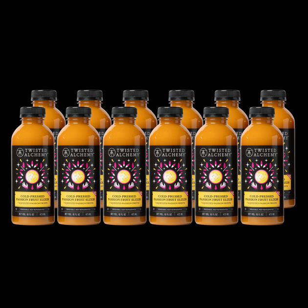 Passion Fruit Elixir 12 x 16oz Case – Twisted Alchemy Wholesale